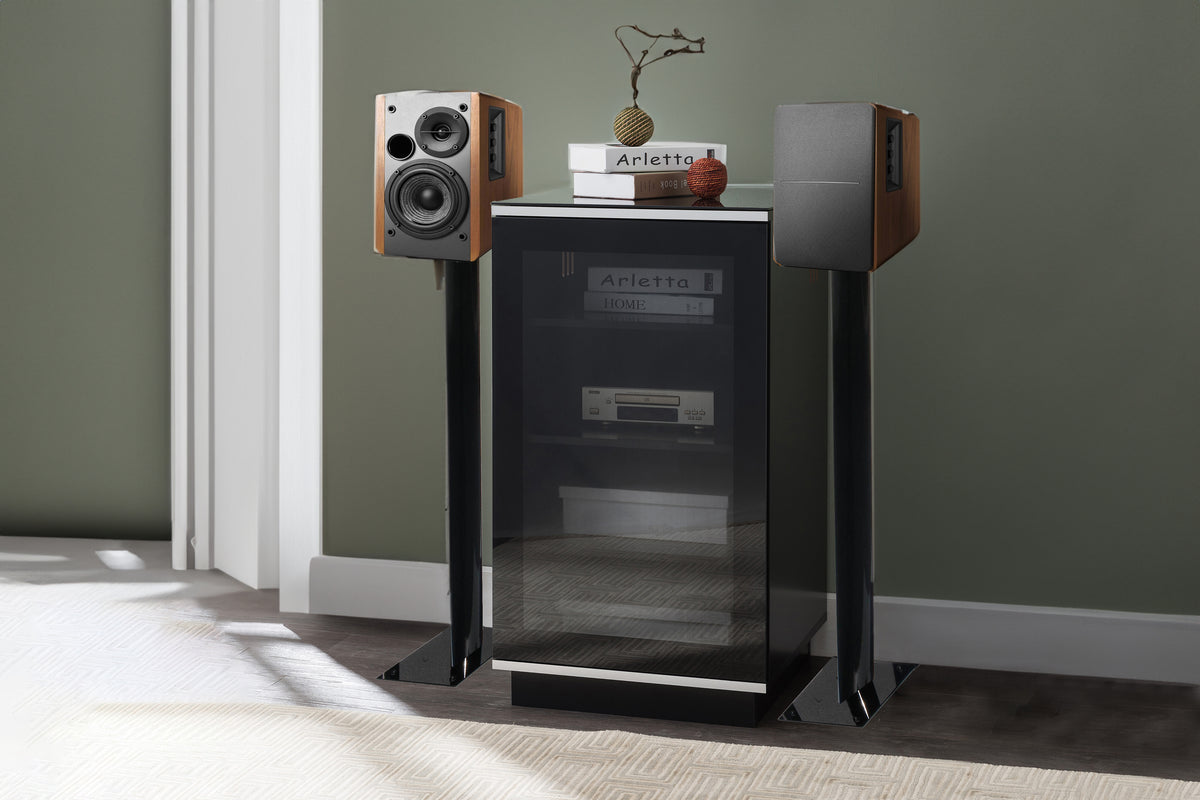 HiFi Cabinet and Speaker Stand Bundle — Home Living Store