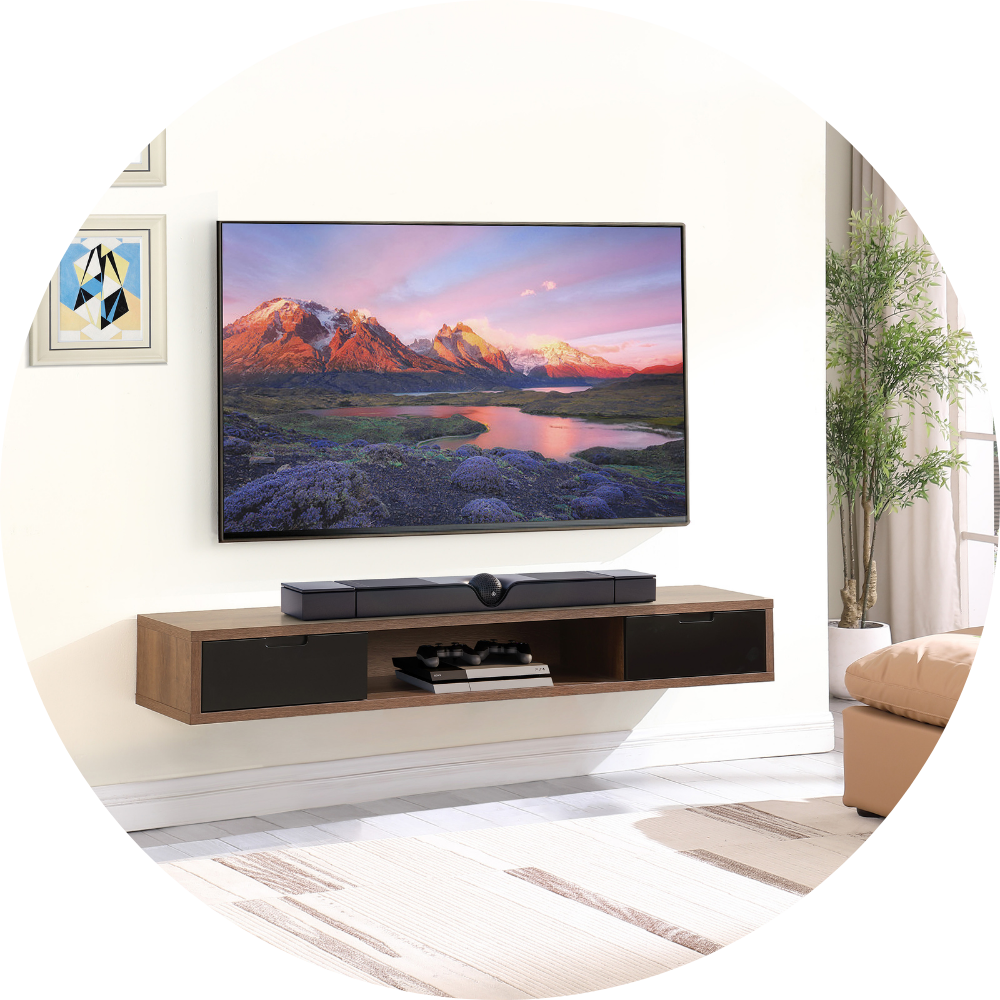 Maximize Space with Wall Mount Entertainment Units at Home Living Store ...