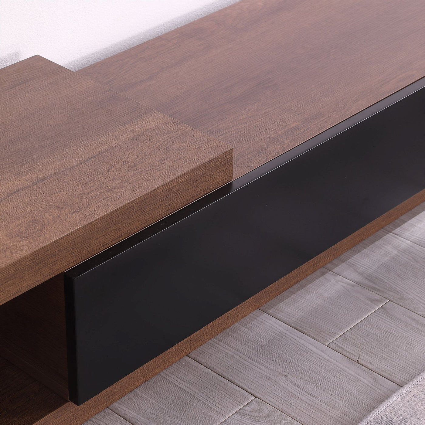 Durham Extendable TV Unit, Entertainment Unit, 190cm, Dark Oak | HLS ...